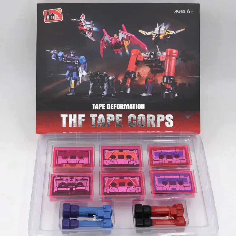 THF Transformation Soundwave Six Tape Troop G1 Mindwipe Rumble Frenzy ...