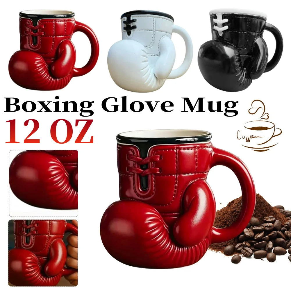 Boxing Glove Mug Boxing Themed Tea Cup Sports Themed Mug Portable Kitc ...