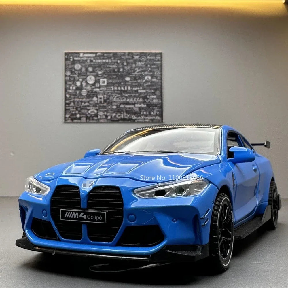 1/32 Scale M4 Alloy Car Models Metal Diecast Toys Vehicle with Simulat ...