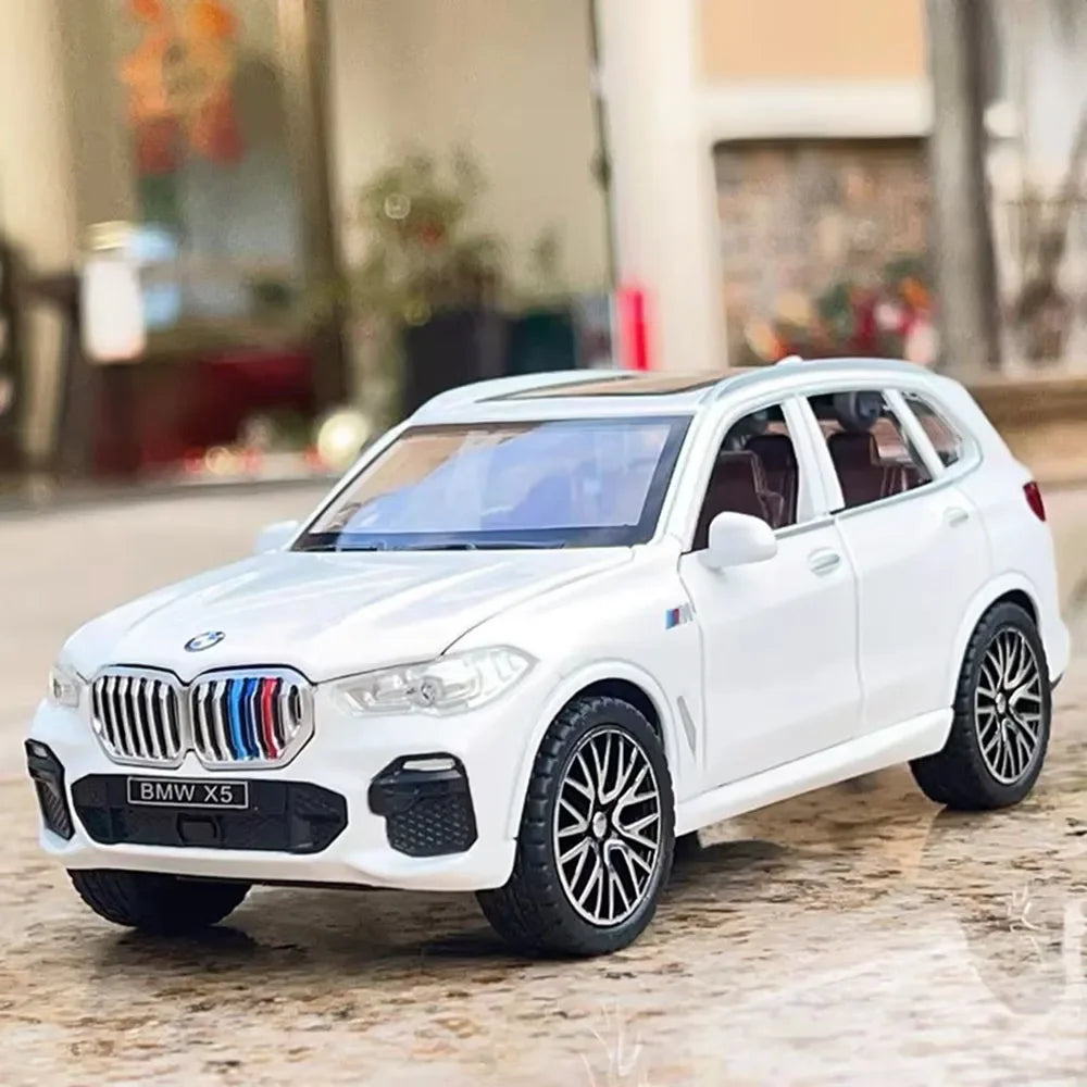 1:32 Scale X5 M8 Alloy Cars Models Diecast Toys with Light Sound SUV D ...