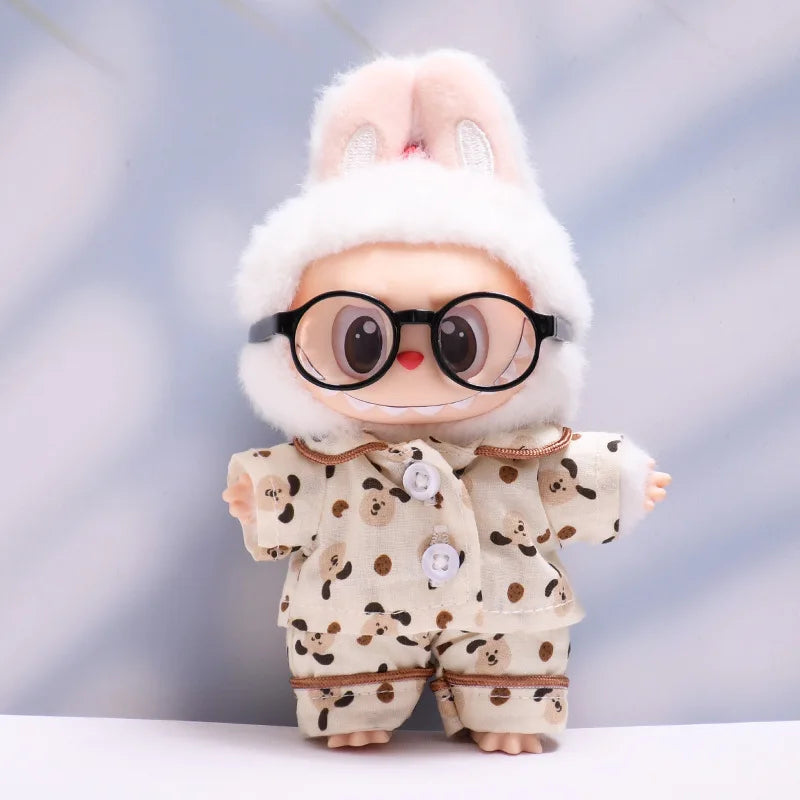 Clothing For Labubu 17cm The Monsters Doll's Clothes Outfit Accessorie ...