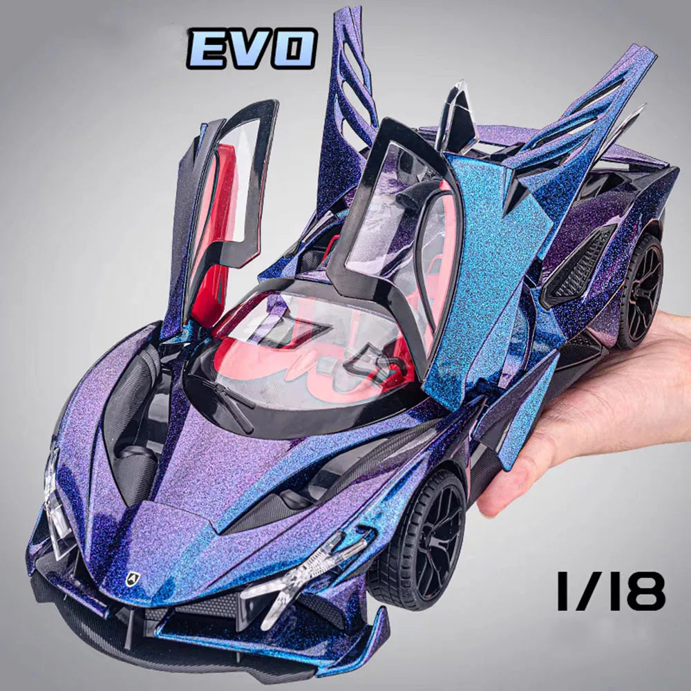 1:18 Apollo EVO Pagani Huayra Roadster BC Model Toy Cars Wheel Pull Ba ...