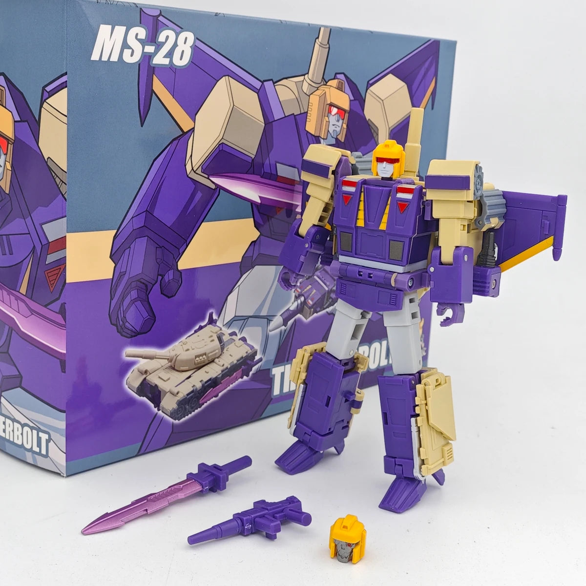 MFT MS28 MS-28 Blitzwing Thunderbolt Transformation Mini Pocket Action ...