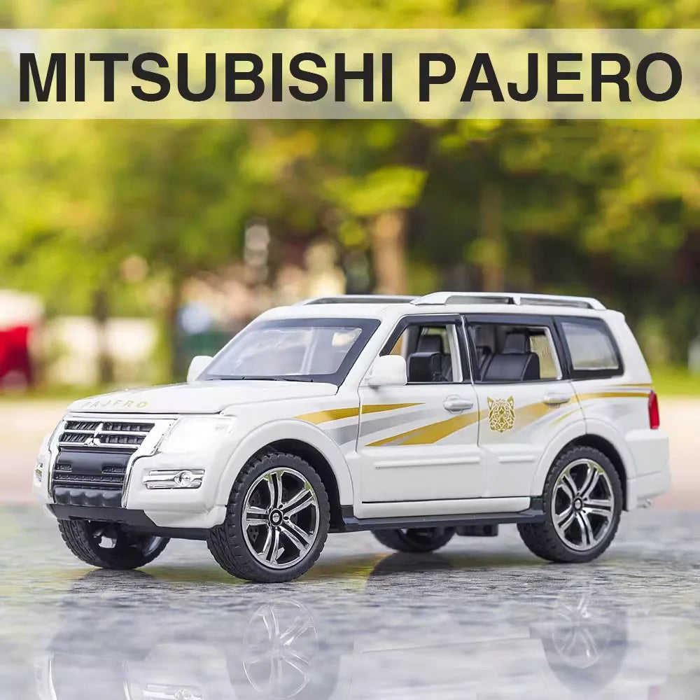 1:32 Mitsubishi Pajero Lancer Evolution IX SUV Alloy Toy Cars Models S ...