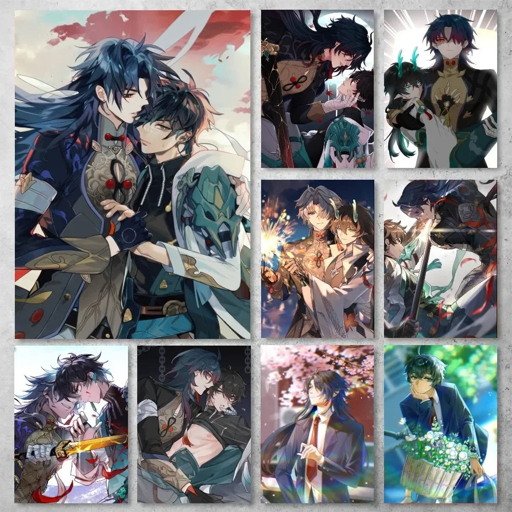Blade Ren Dan Heng Honkai Star Rail Poster Gallery Prints Painting Wal ...