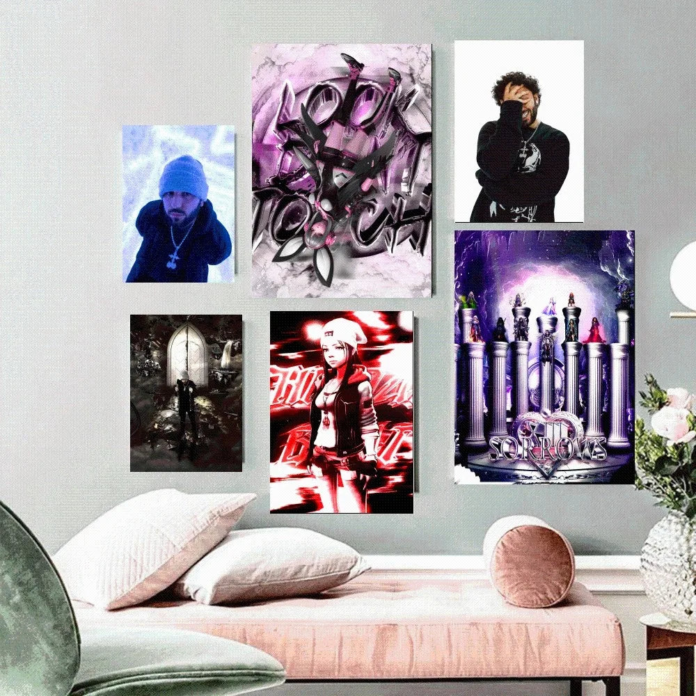 Rapper O-Odetari Poster Home Office Wall Bedroom Living Room Kitchen D ...